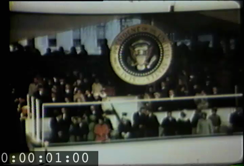 1969 Richard Nixon Inauguration Archive Stock Footage