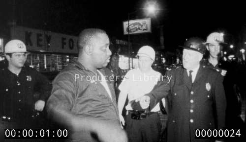 1964 Harlem Race Riots Archive Stock Footage