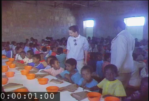 1990s UNICEF Celebrities Footage Archive