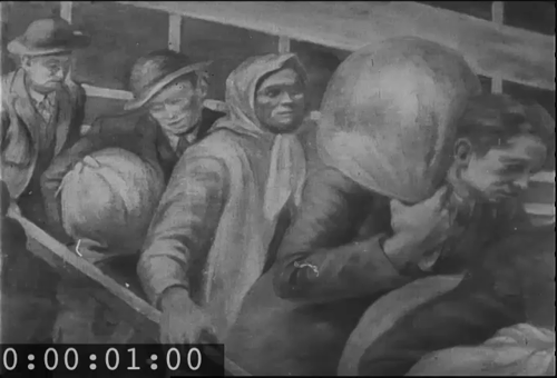 WWII US Home Front Archive Stock Footage