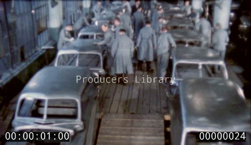 1950s Auto Manufacturing Plant