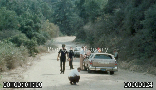 1980s Crime Scene