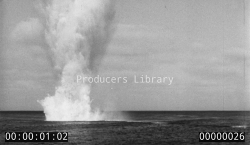 1950s Underwater Explosion
